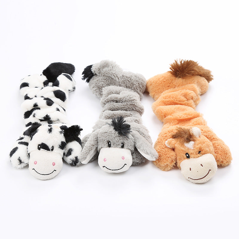 SQUEKY CRUNCHY ANIMAL TOYS